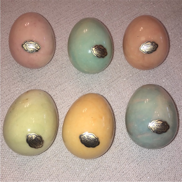 Ducceschi | Other | Vintage Ducceschi Genuine Alabaster Eggs | Poshmark